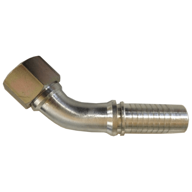 Letkuliitin BSP-sisäkierteellä, 45 Kulma,R1/2"sk-3/8"letkukara R450806 ...